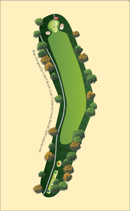 Course Layout - Stumpy Lake Golf Course